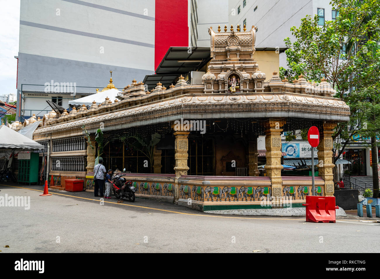 Kuala Lumpur, Malaysia. January 2019. External view of Korttu Malai ...