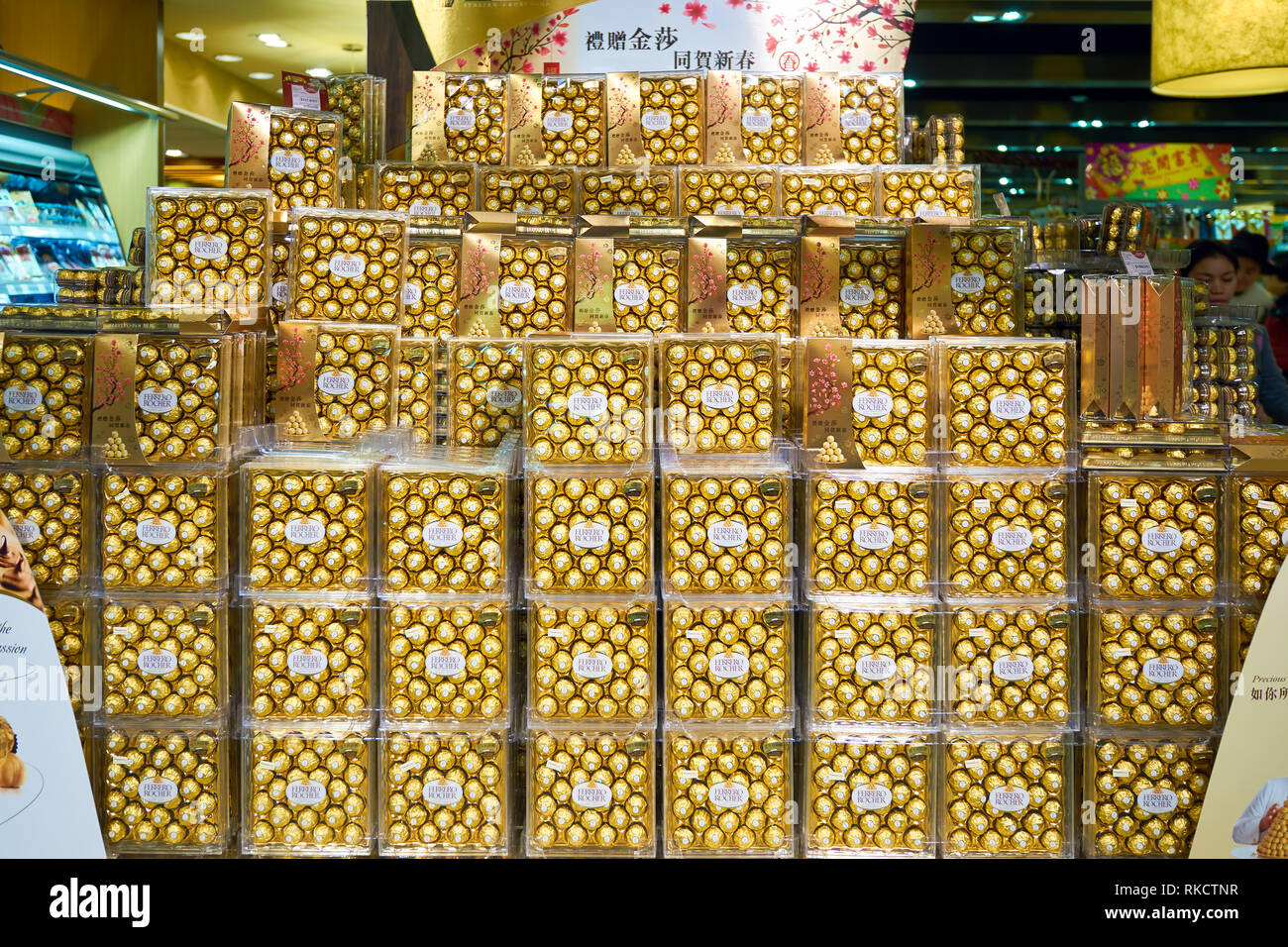 HONG KONG - CIRCA JANUARY, 2016: inside of ThreeSixty store in Elements ...