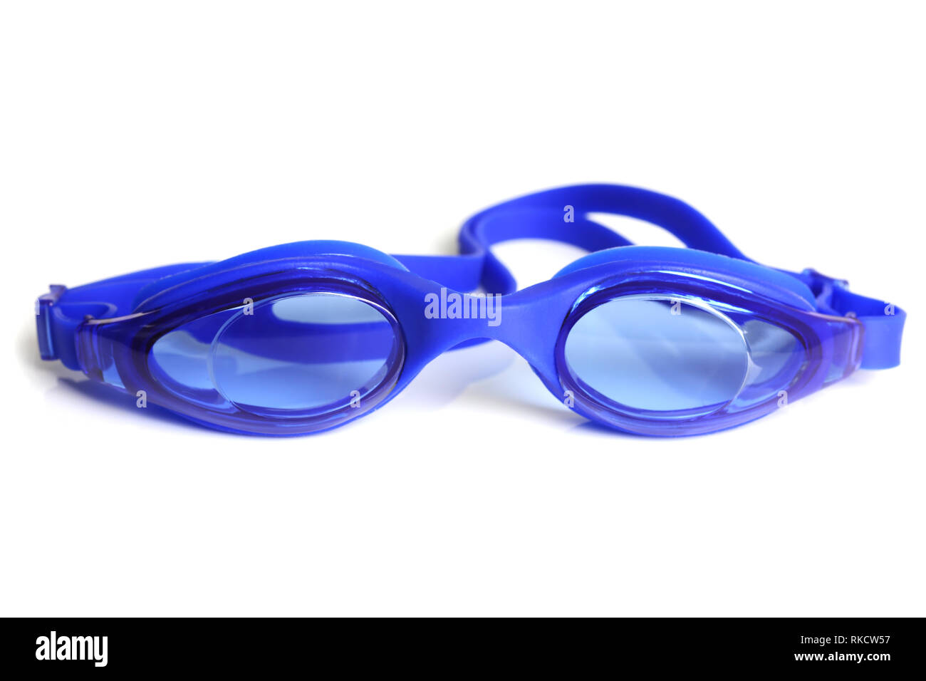 Glasses for swimming Isolated on white background Stock Photo - Alamy