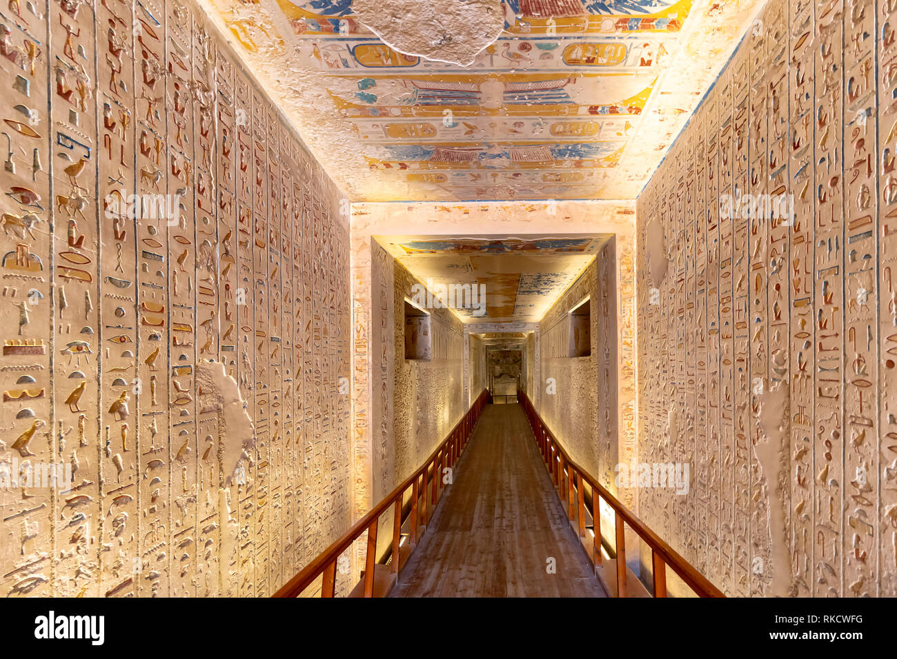 Tomb KV2 in the Valley of the Kings is the burial place of Ramesses IV ...