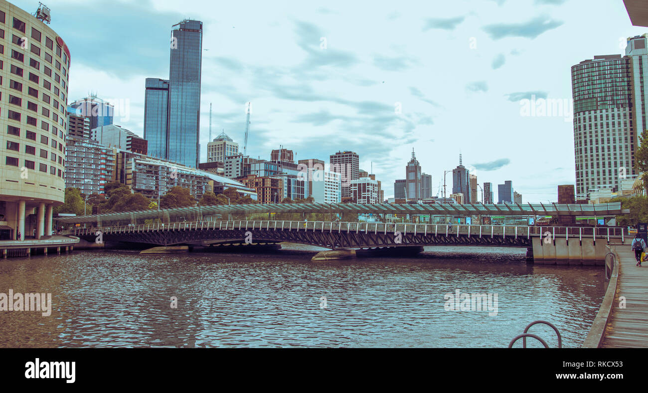 Melbourne australia city hi-res stock photography and images - Alamy