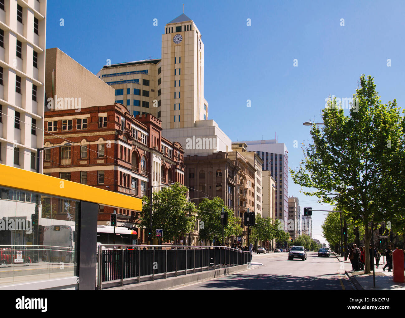 Downtown Adelaide, Australia Stock Photo - Alamy