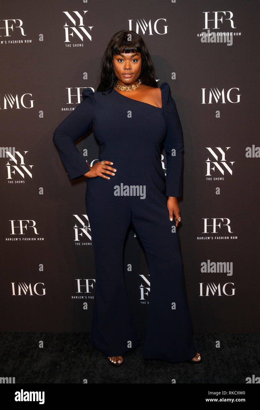 New York, NY - February 6, 2019: Precious Lee attends IMG and Harlem ...