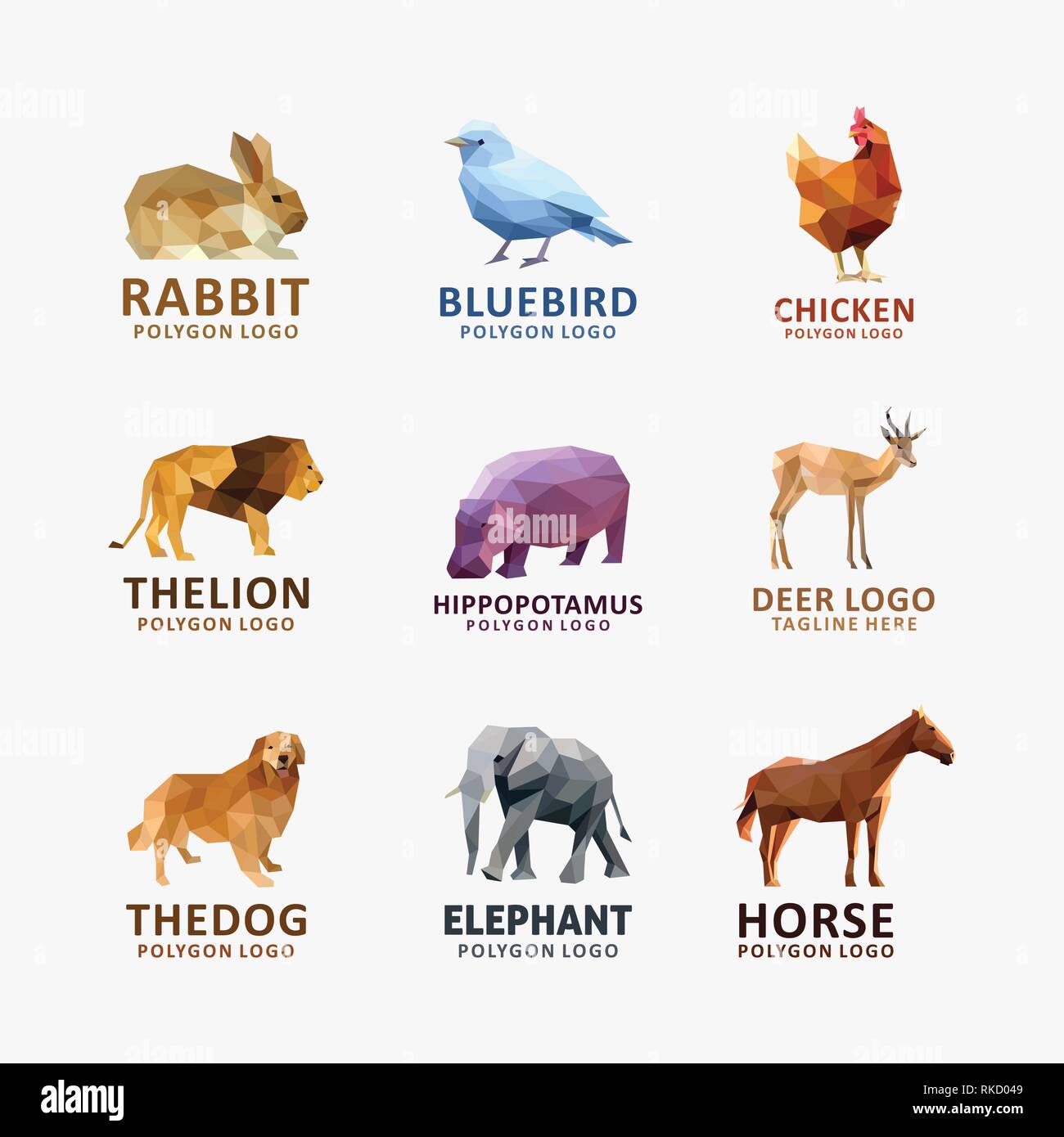 Low Animals Stock Vector Images - Alamy