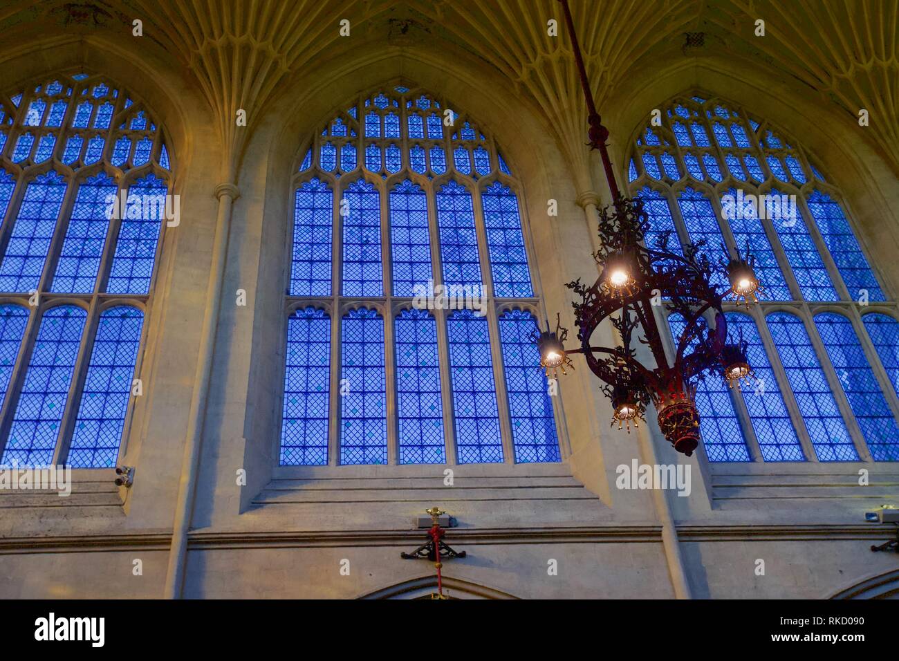 Bath abbey windows hi-res stock photography and images - Alamy