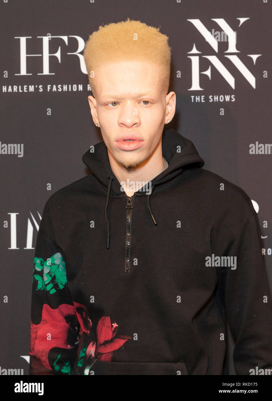 Model Albi X attends IMG and Harlem Fashion Row Host Next Of Kin: An ...