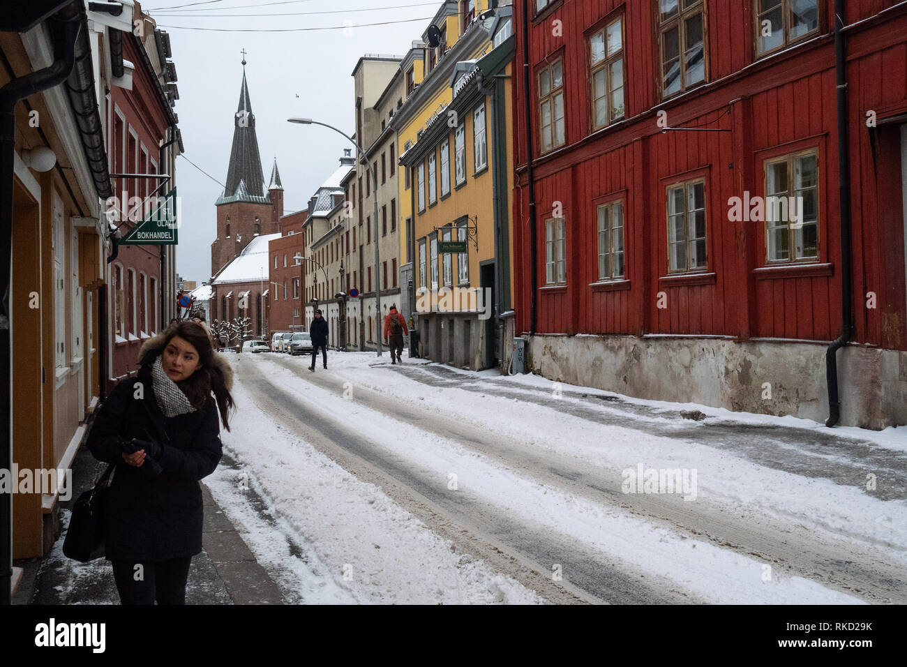 Norway in winter season hi-res stock photography and images - Alamy