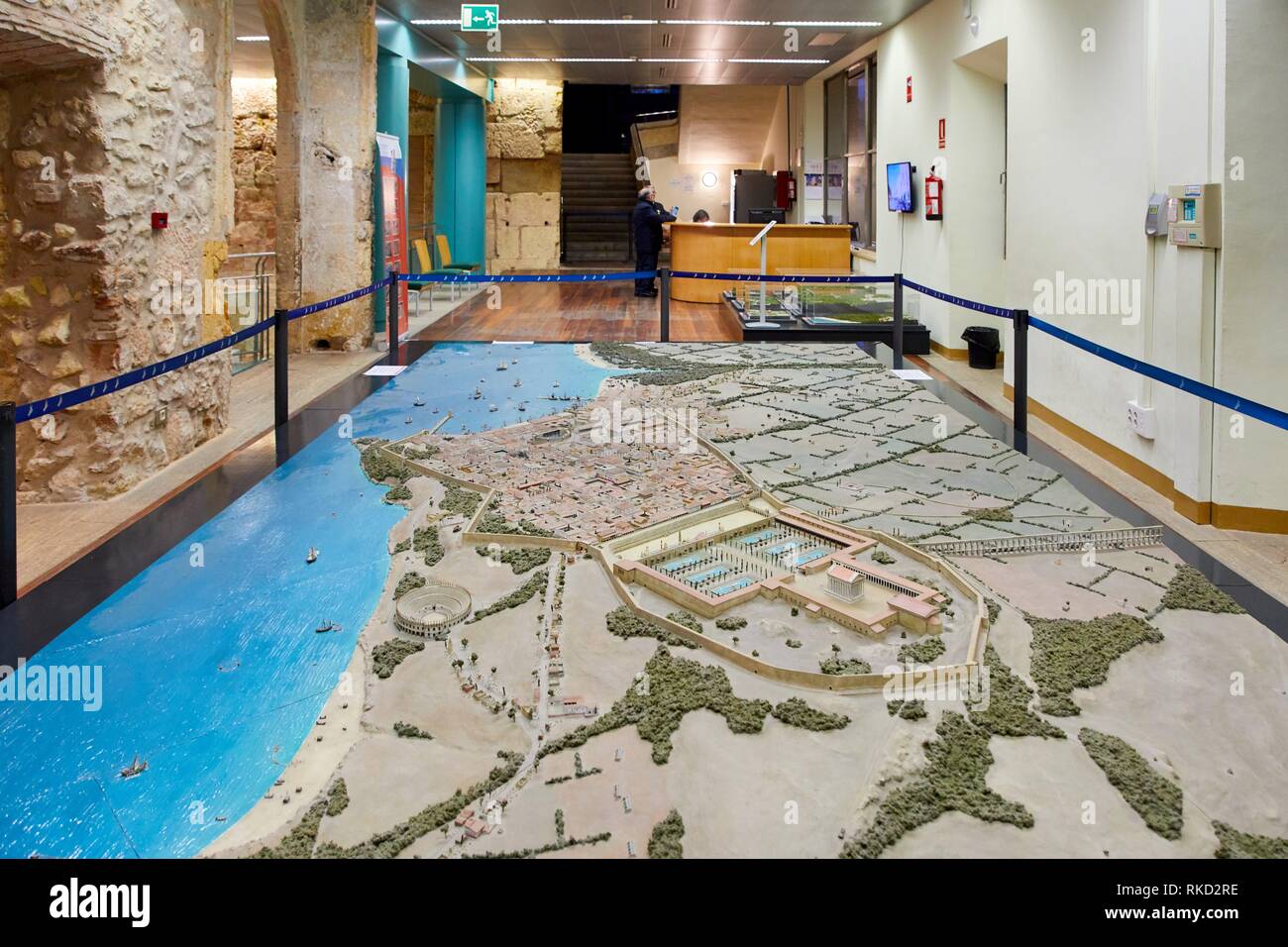 Roman city reconstruction model hi-res stock photography and images - Alamy