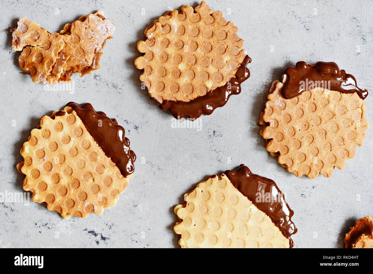 Dutch waffles with salted caramel,Dutch waffles with salted caramel ...