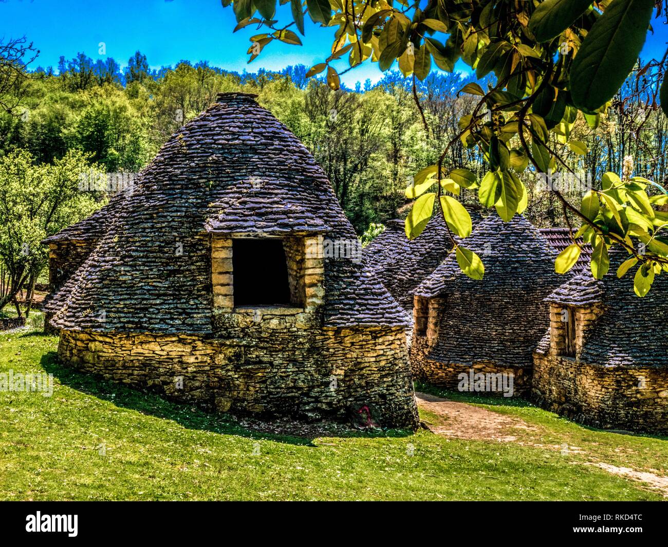 The cabanes du breuil hi-res stock photography and images - Alamy