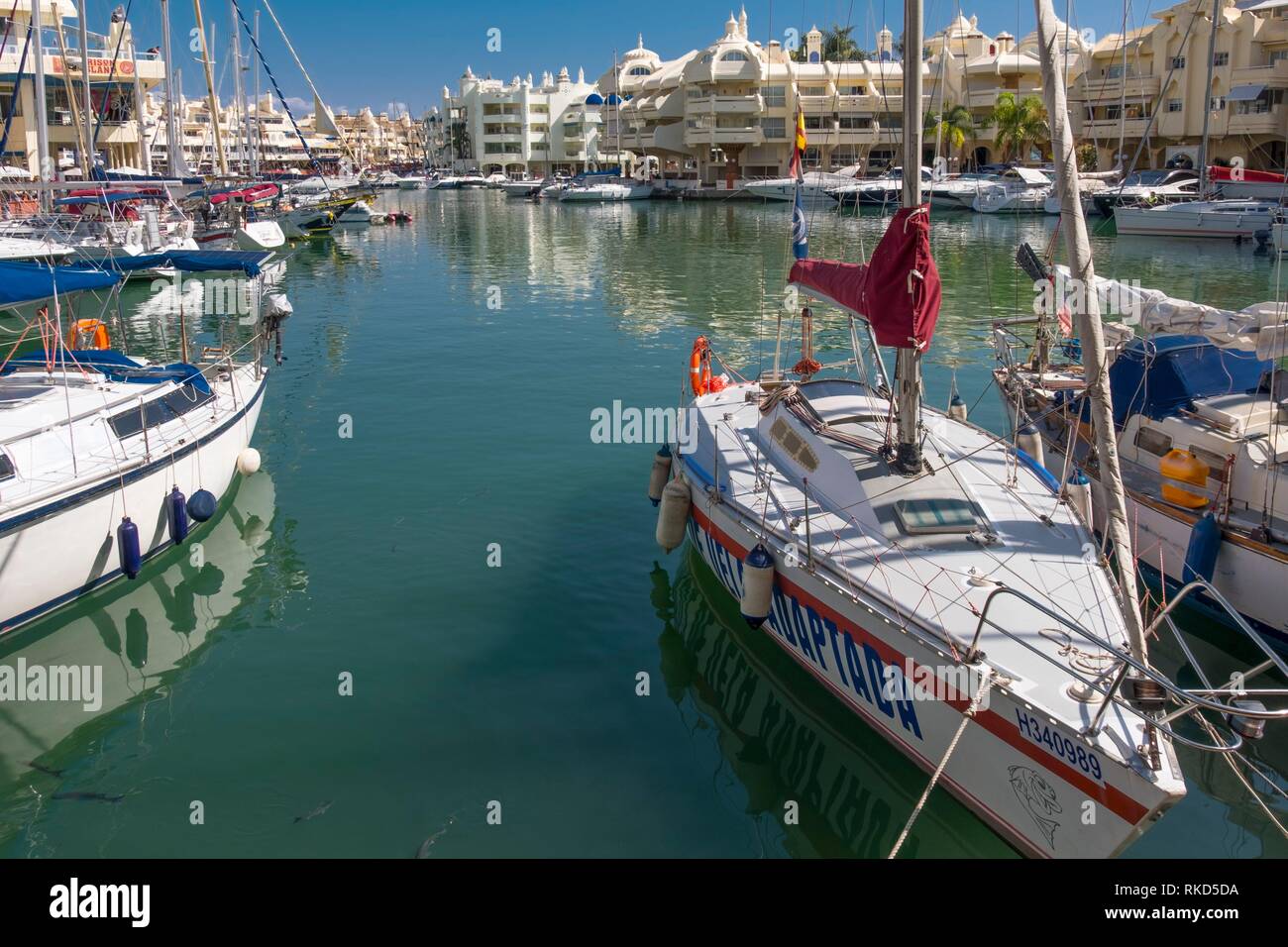 Malaga marina hi-res stock photography and images - Alamy