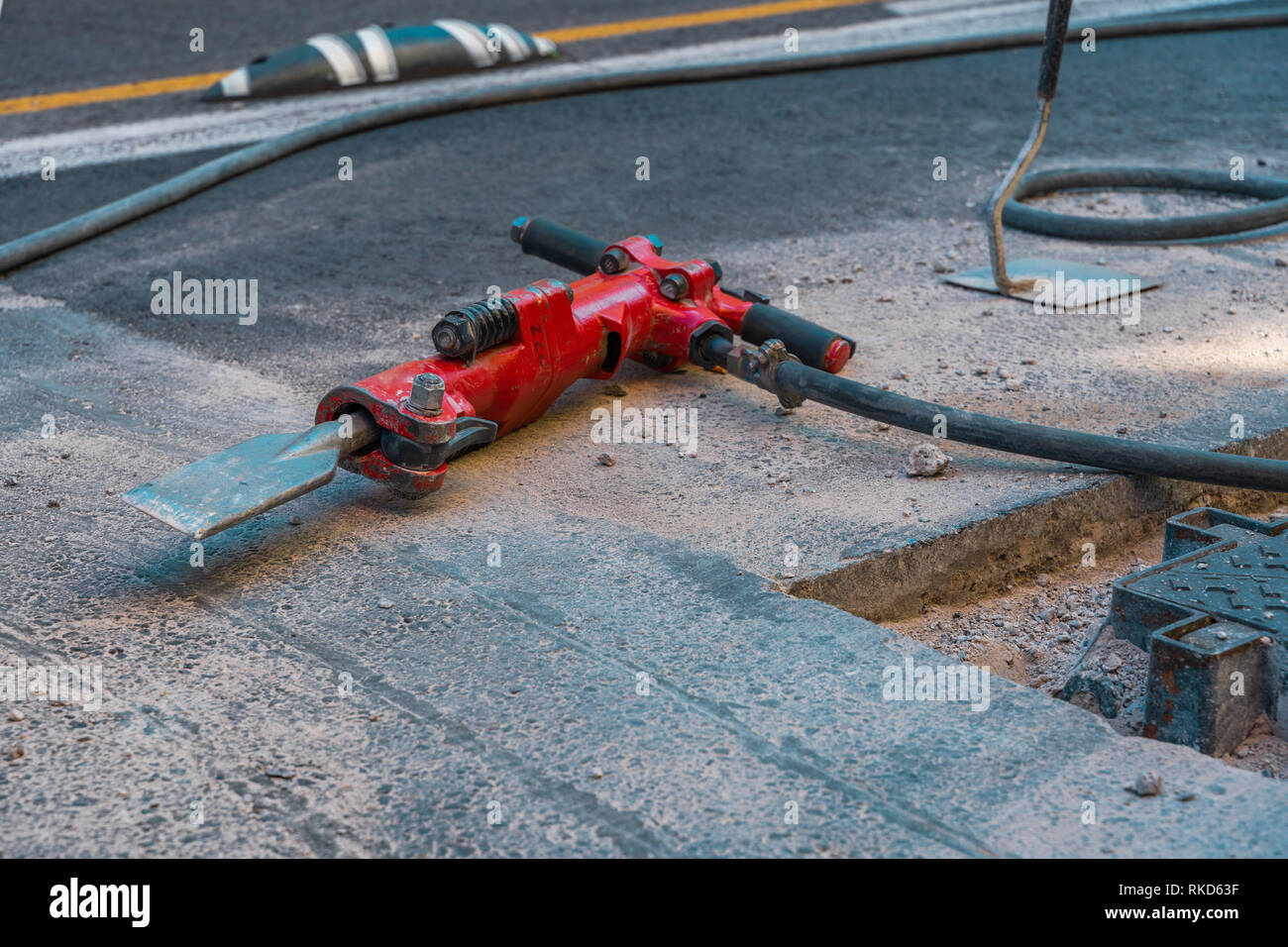 Jackhammer Sign High Resolution Stock Photography and Images - Alamy
