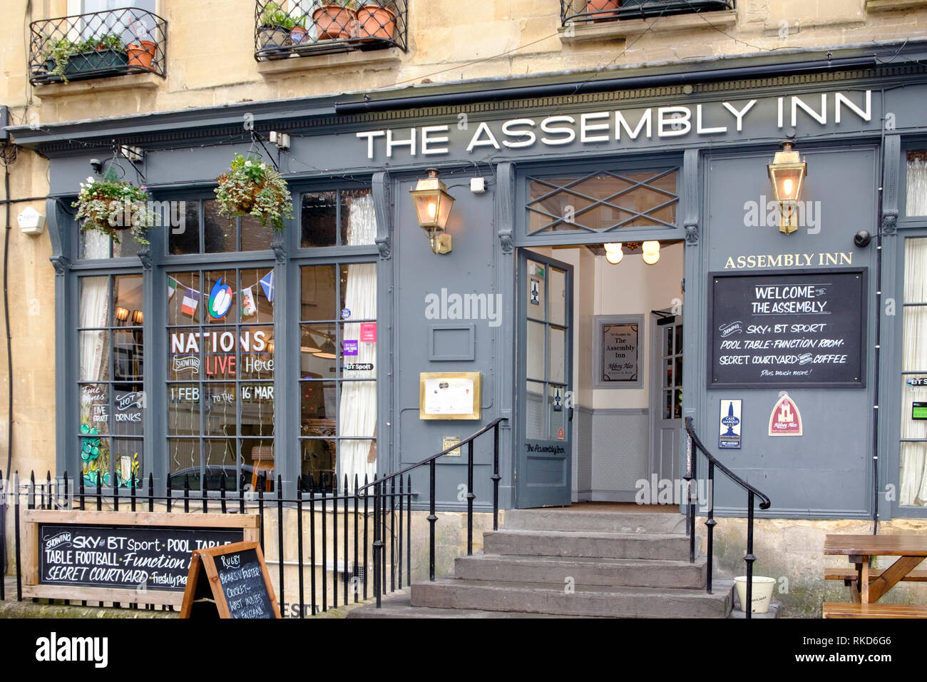 Around the historic city of Bath, somerset England UK The Assembly Inn ...
