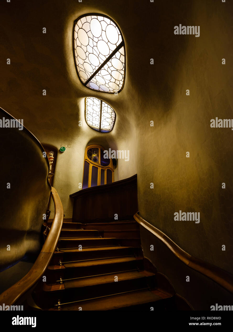 Stairs antoni gaudi hi-res stock photography and images - Alamy