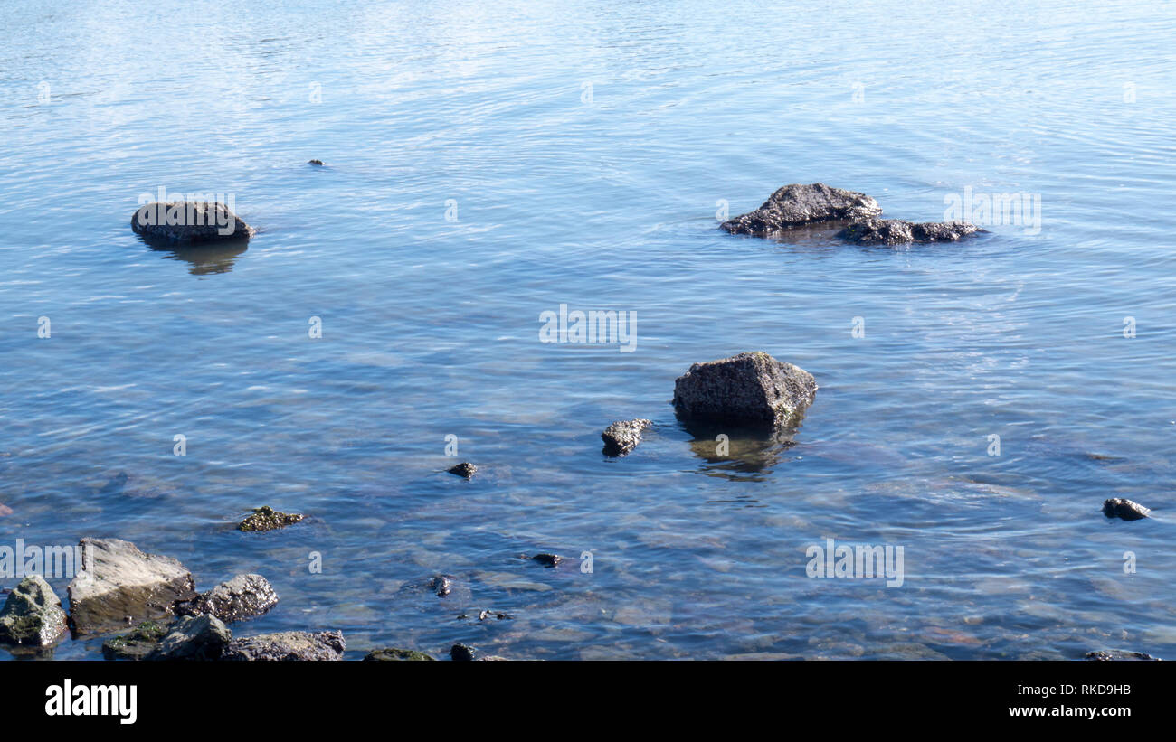 Faint Ripples in the Water Stock Photo - Alamy