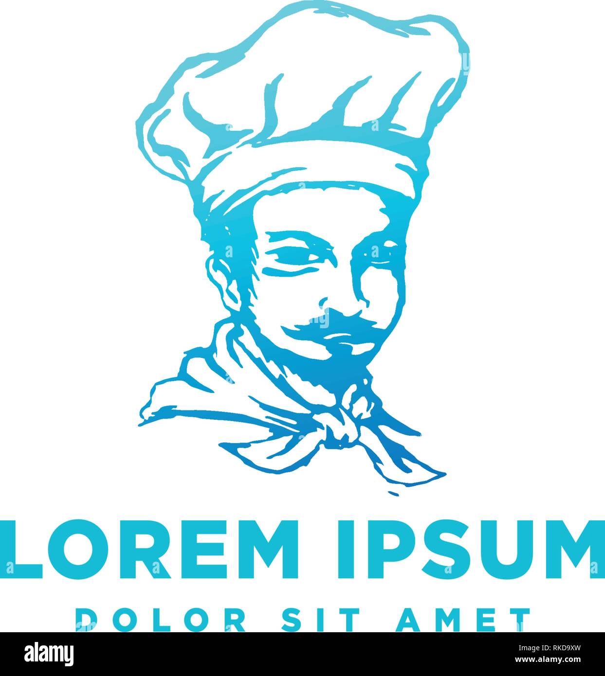 cheff vector logo icon template illustration element isolated - vector ...