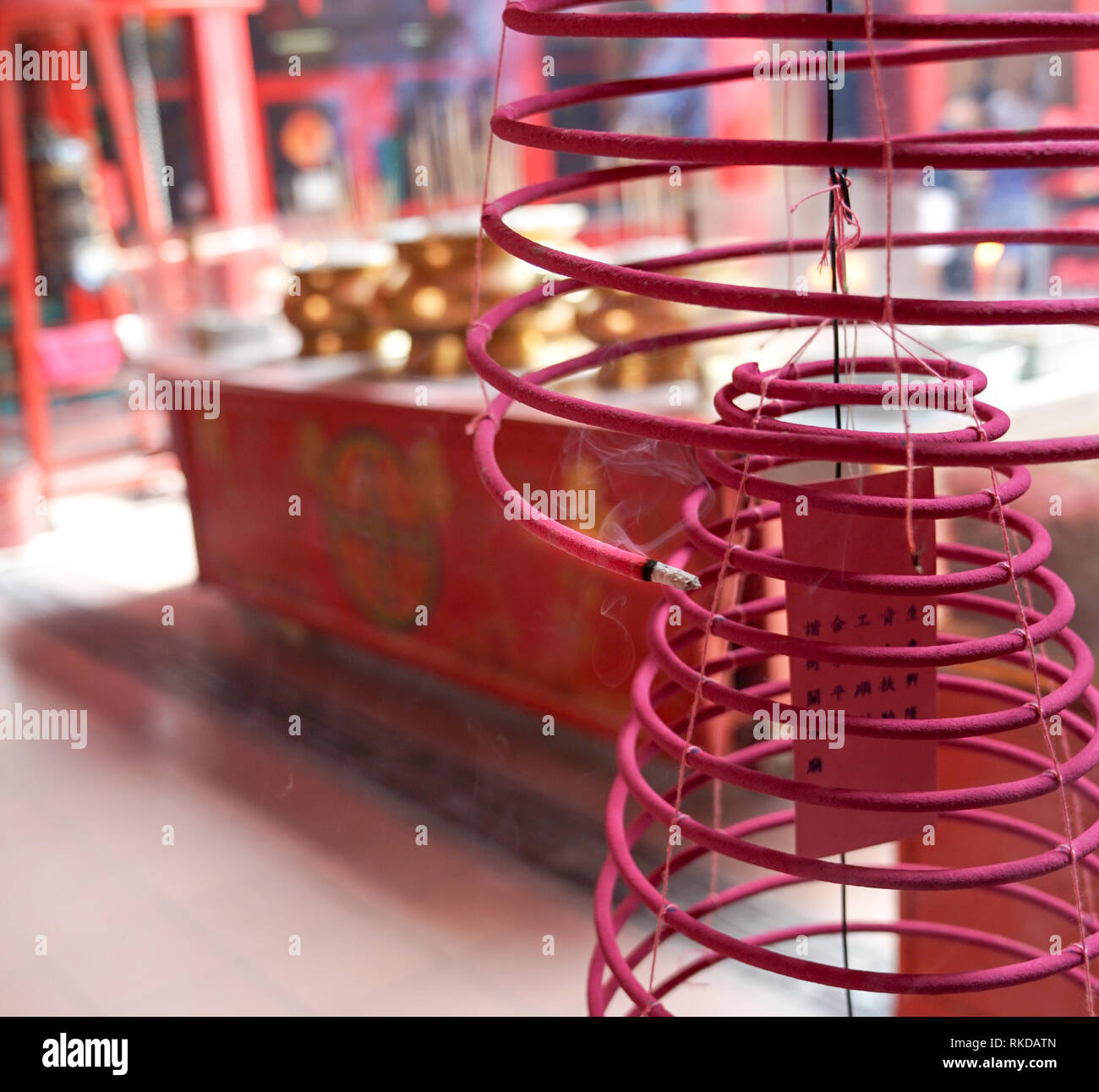 Incense burning rituals hi-res stock photography and images - Alamy