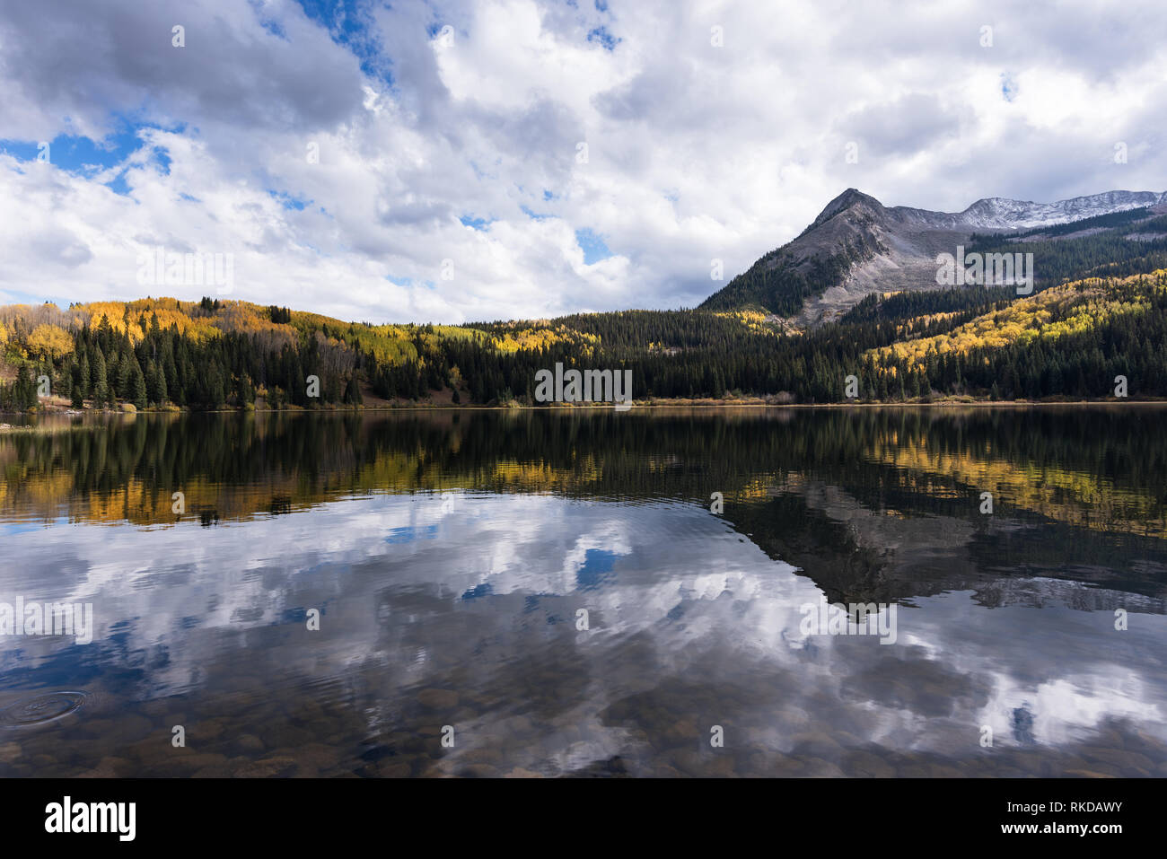 This is a view from Lost Lake Campground which offers a grand view and ...