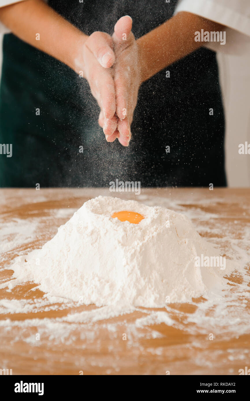 Donut making process hi-res stock photography and images - Alamy