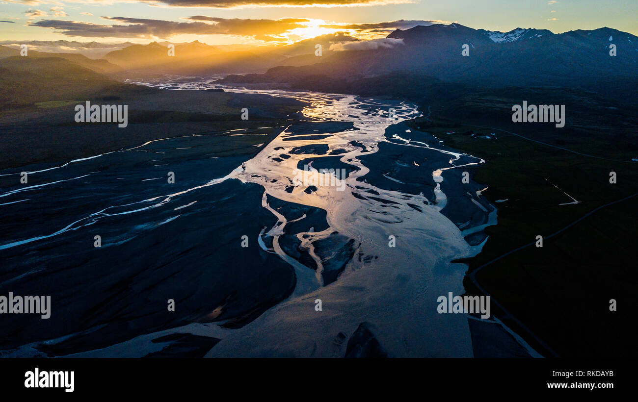 Delta glacier hi-res stock photography and images - Alamy