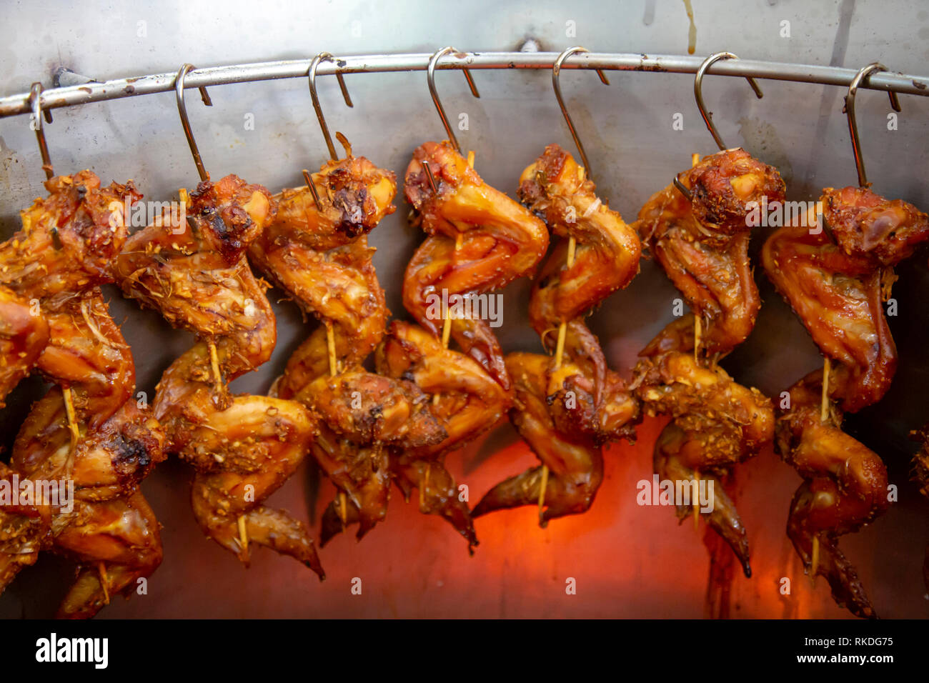 Roasted Chicken with Thai Herbs or Gai Ob Samun Pai in Thai is a tasty ...