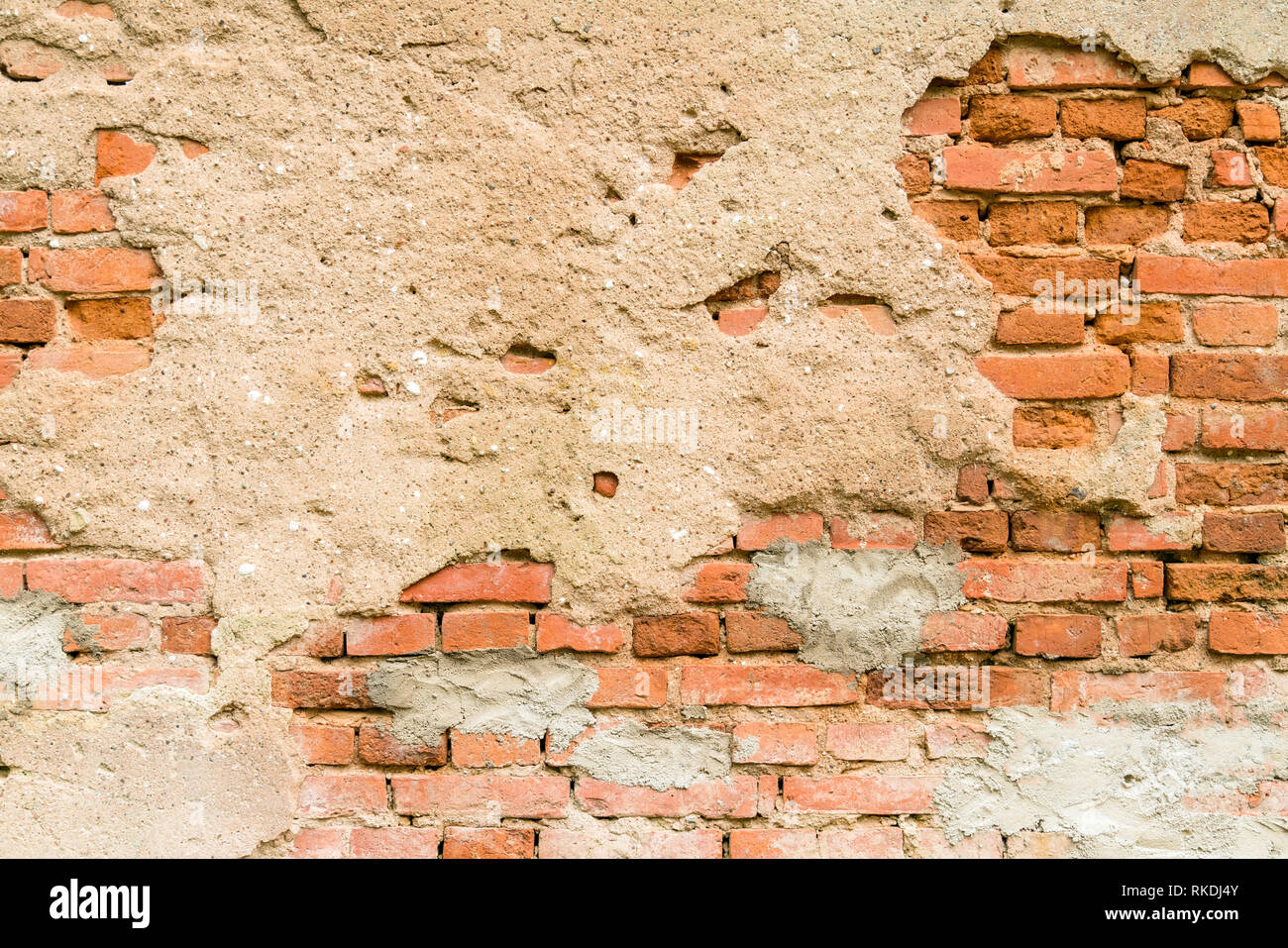 Old red brick wall Stock Photo - Alamy