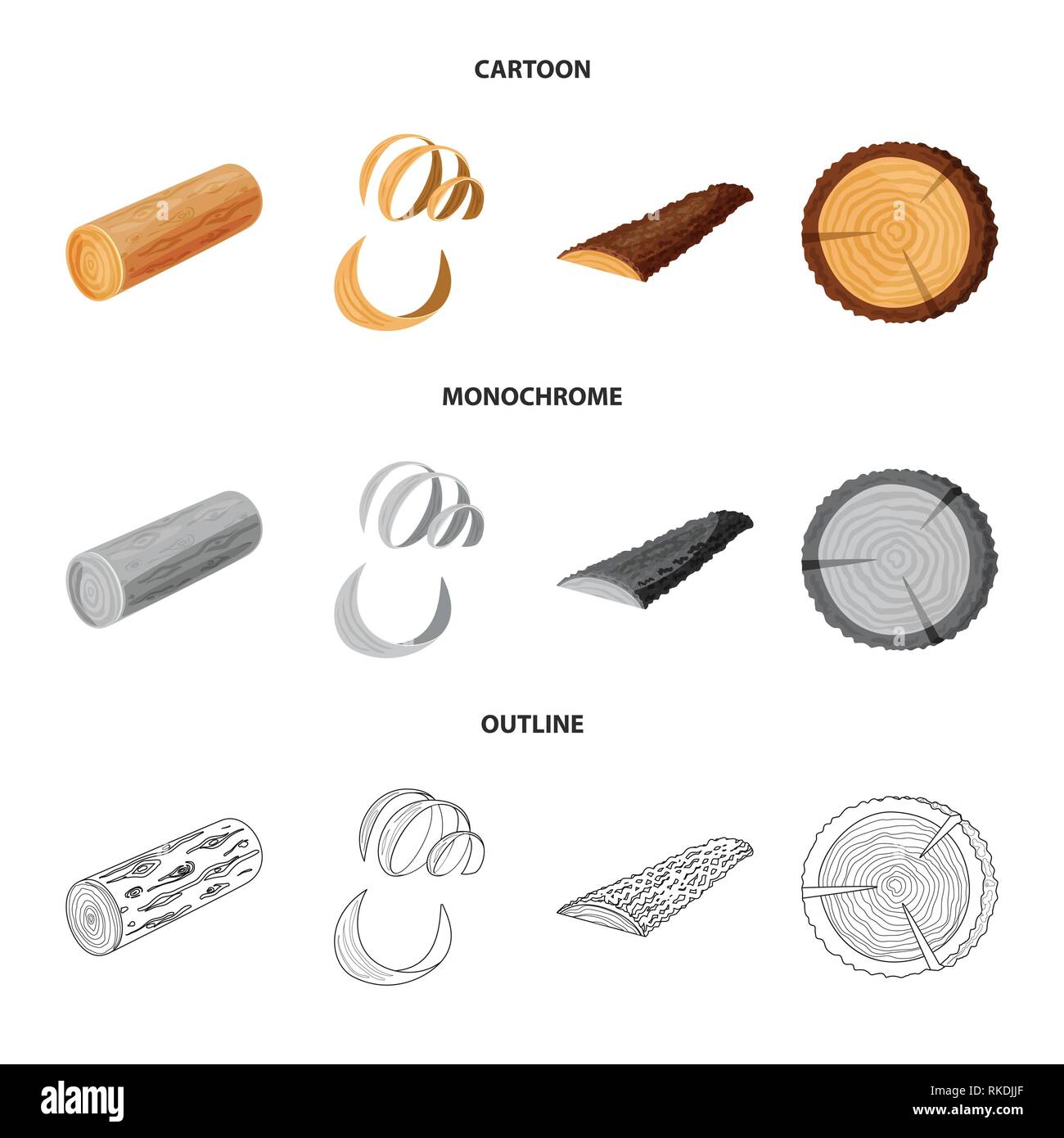 Pile of construction waste Stock Vector Images - Alamy