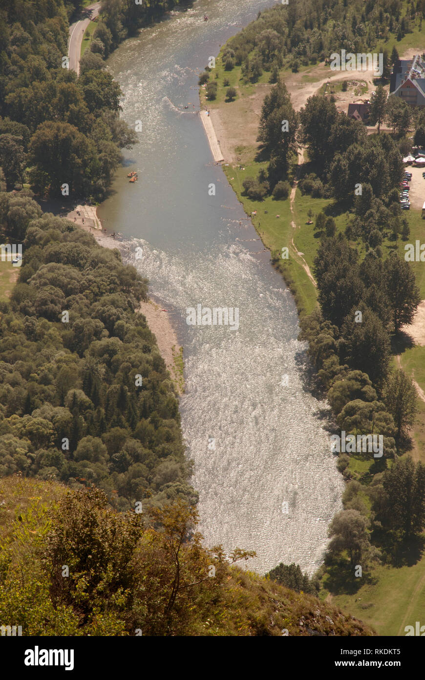 View from the dunajec gorge hi-res stock photography and images - Alamy