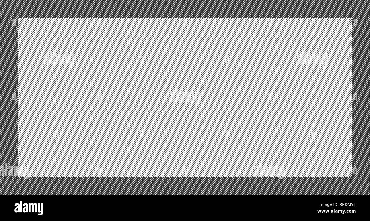 Striped frame template. vector illustration isolated on white ...