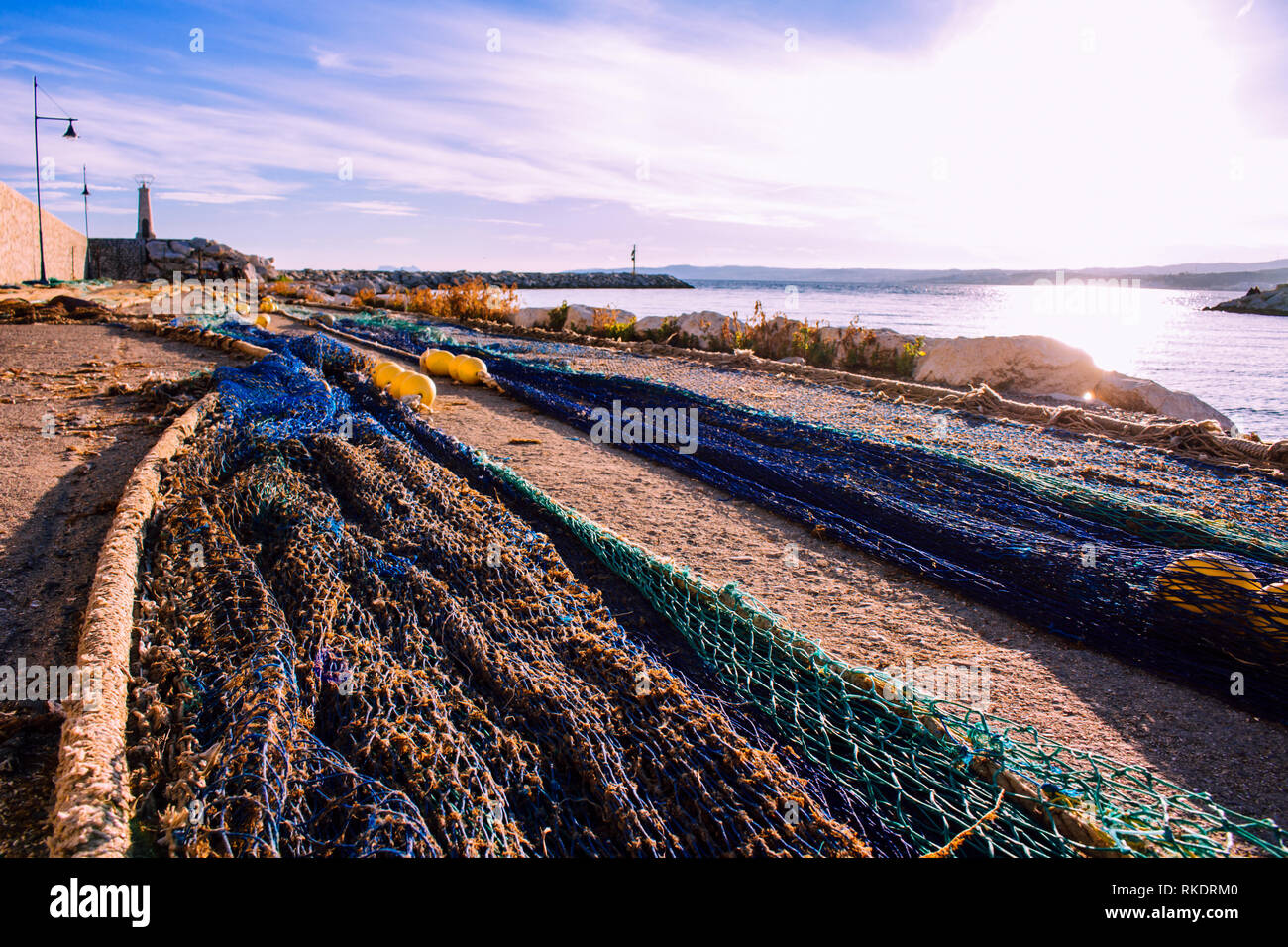 Fish dries in sun hi-res stock photography and images - Alamy