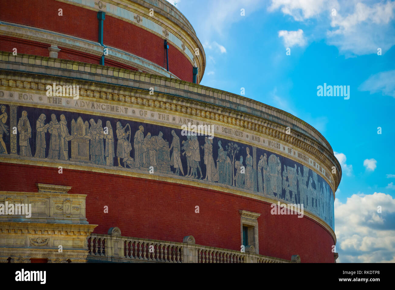 London, UK - May 14 2018: The Royal Albert Hall is a concert hall ...