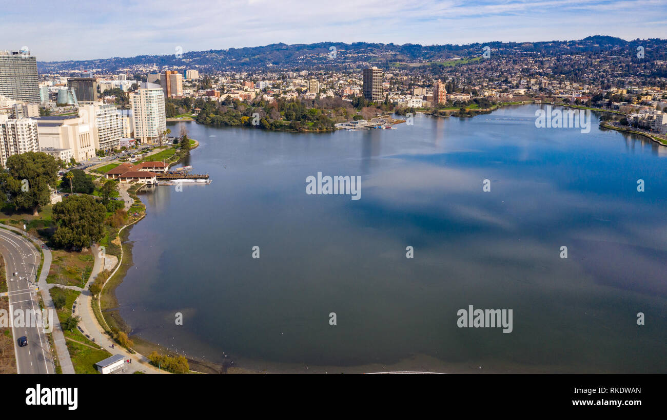 Lake Merritt, Oakland, CA, USA Stock Photo - Alamy
