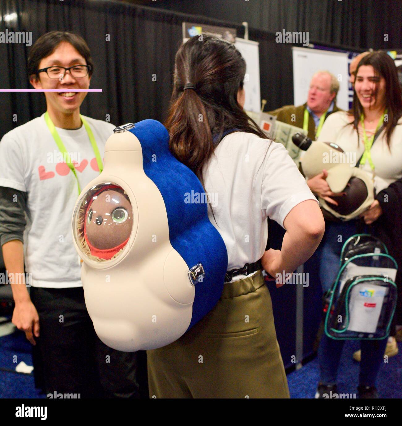 Cute, adorable and fuzzy Lovot robot (love-robot) from Japanese startup ...