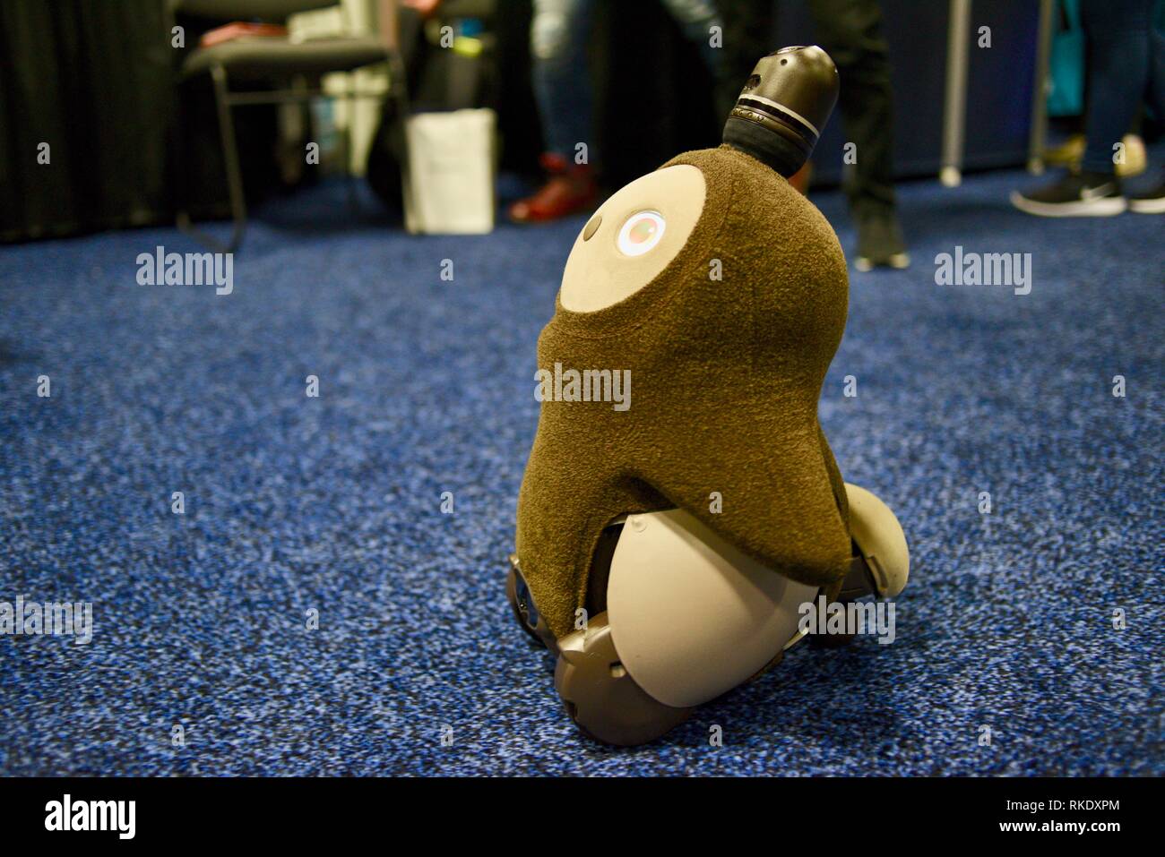 Cute, adorable and fuzzy Lovot robot (love-robot) from Japanese startup ...