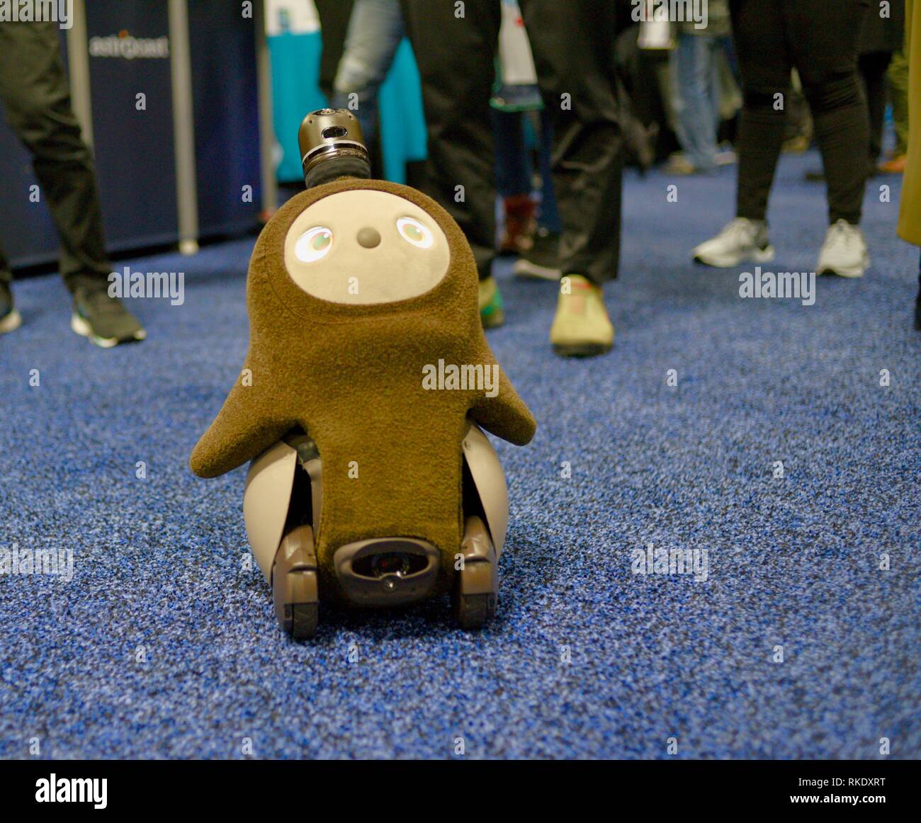 Cute, adorable and fuzzy Lovot robot (love-robot) from Japanese startup ...