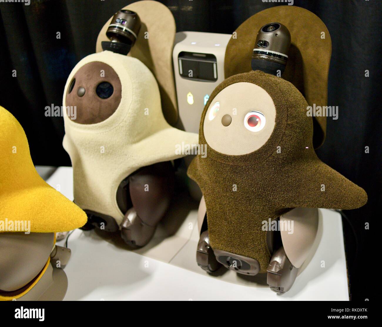 Cute, adorable and fuzzy Lovot robot (love-robot) from Japanese startup ...