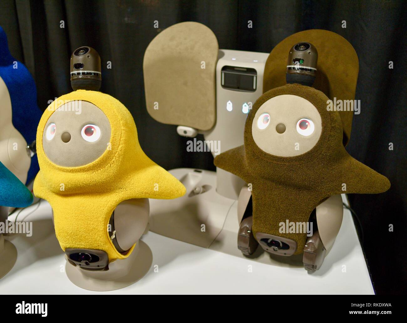 Cute, adorable and fuzzy Lovot robot (love-robot) from Japanese startup ...