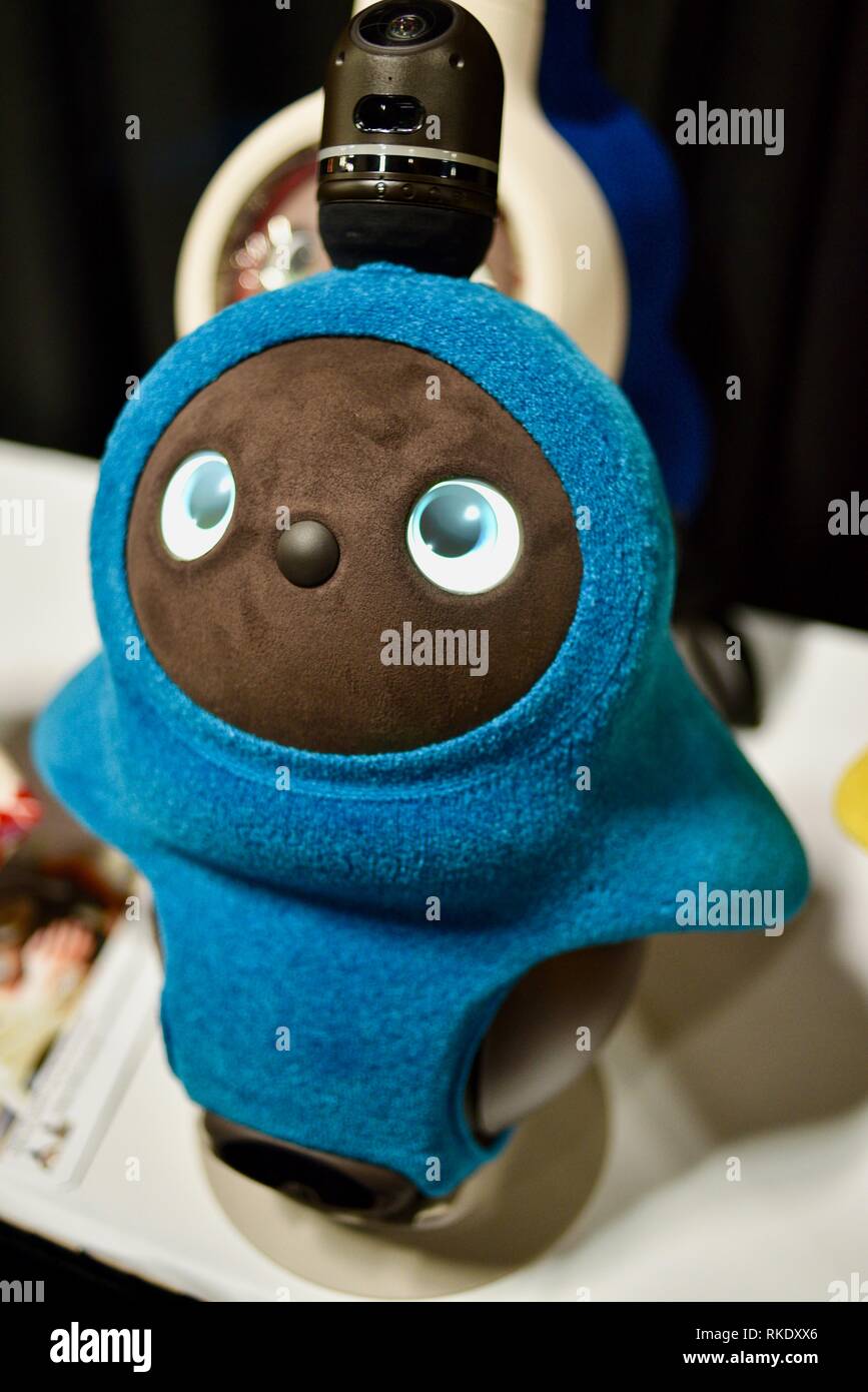 Cute, adorable and fuzzy Lovot robot (love-robot) from Japanese startup ...