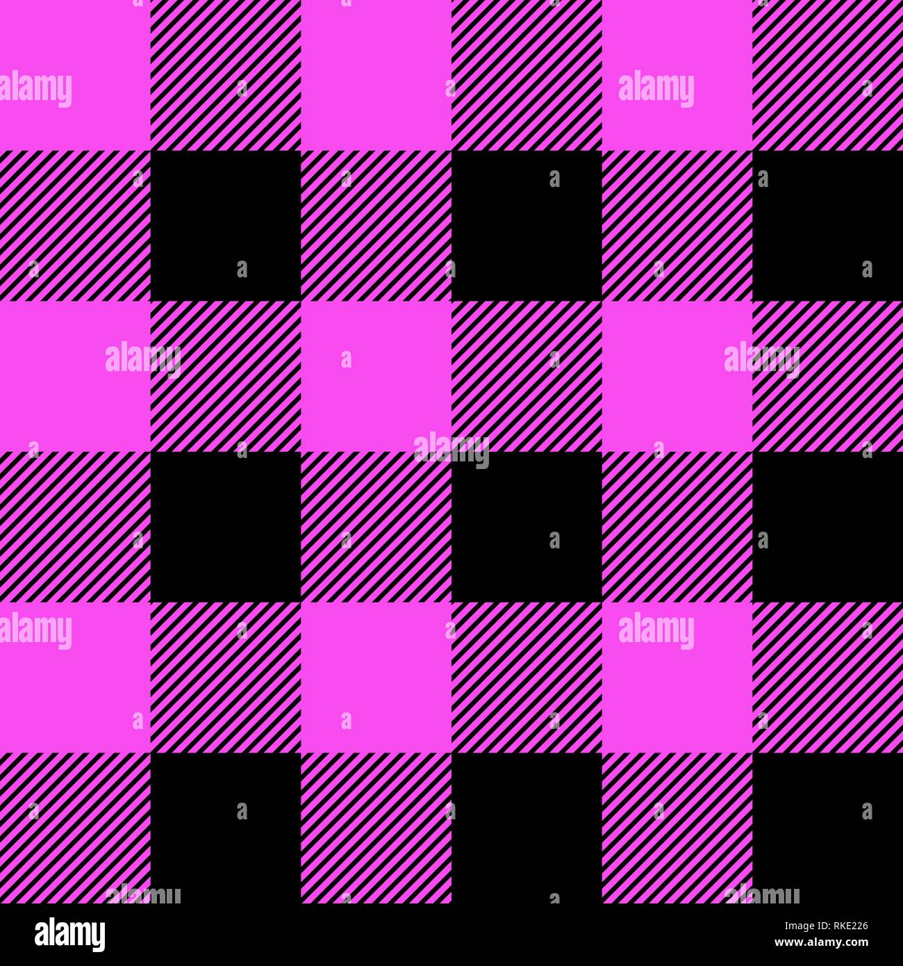 vector purple tartan plaid pattern for background Stock Vector Image ...