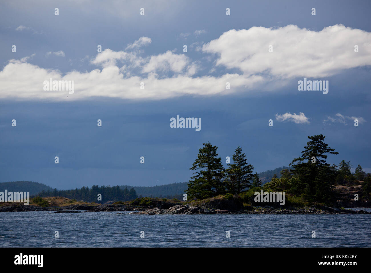 Copeland Islands, Desolation Sound, British Columbia, Canada Stock ...