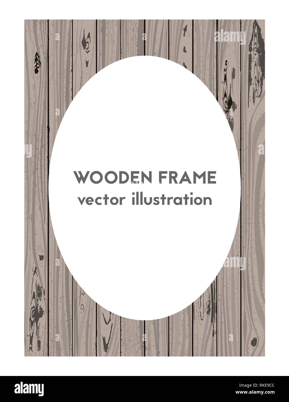 Timber wood frame Stock Vector Images - Alamy