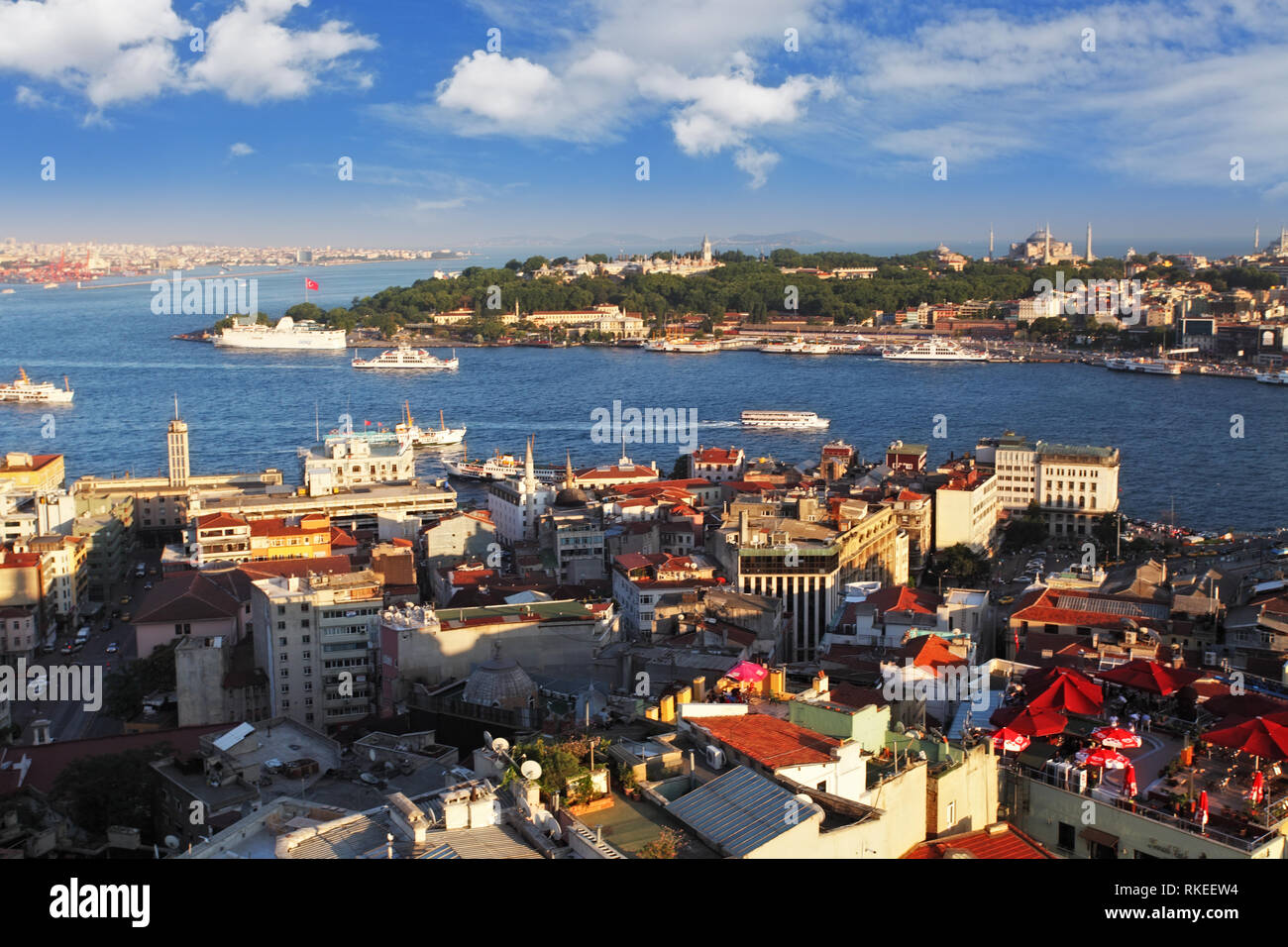 Aerial of blue mosque istanbul hi-res stock photography and images - Alamy