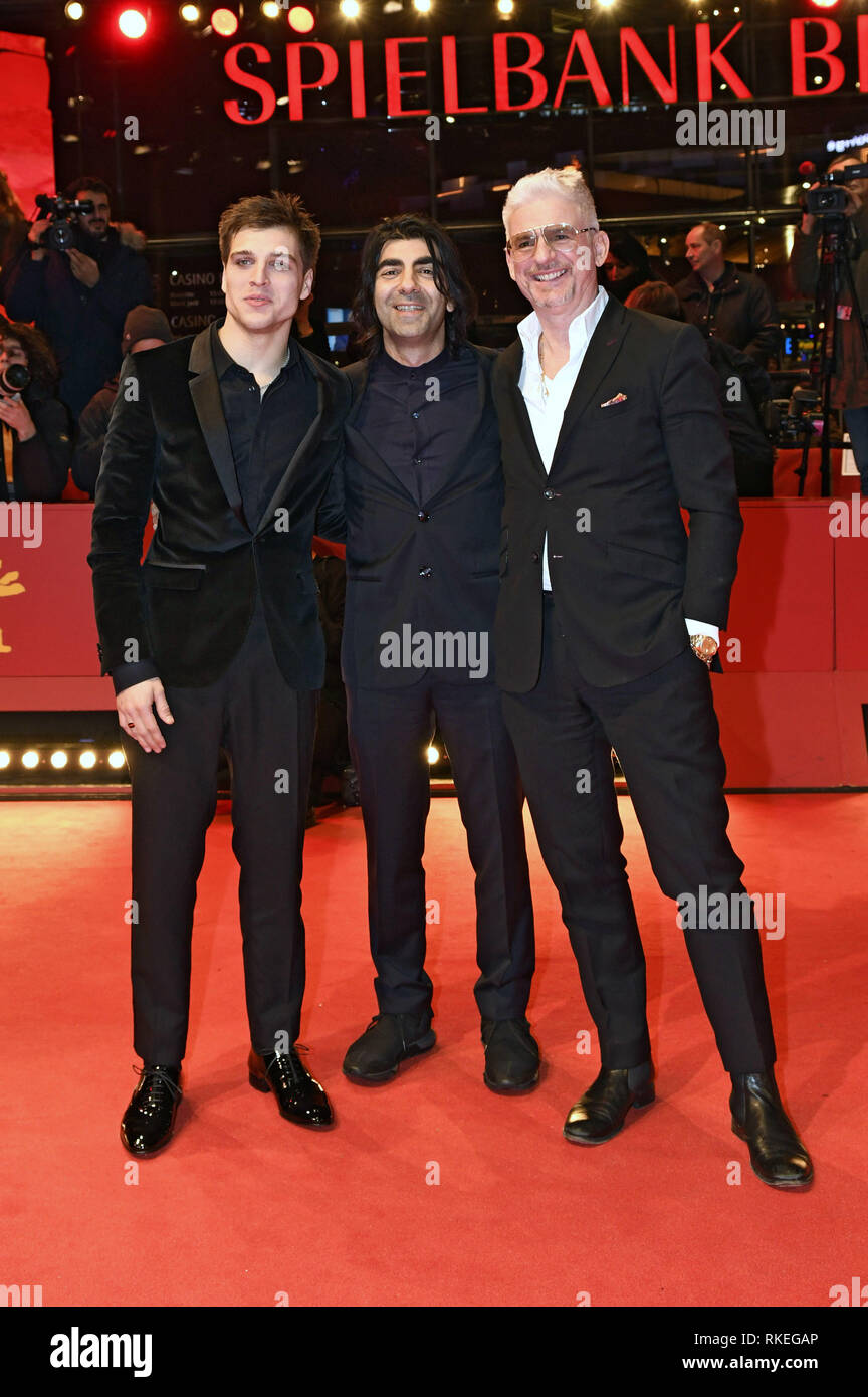 Jonas Dassler, Fatih Akin and Heinz Strunk attending the 'Der goldene ...