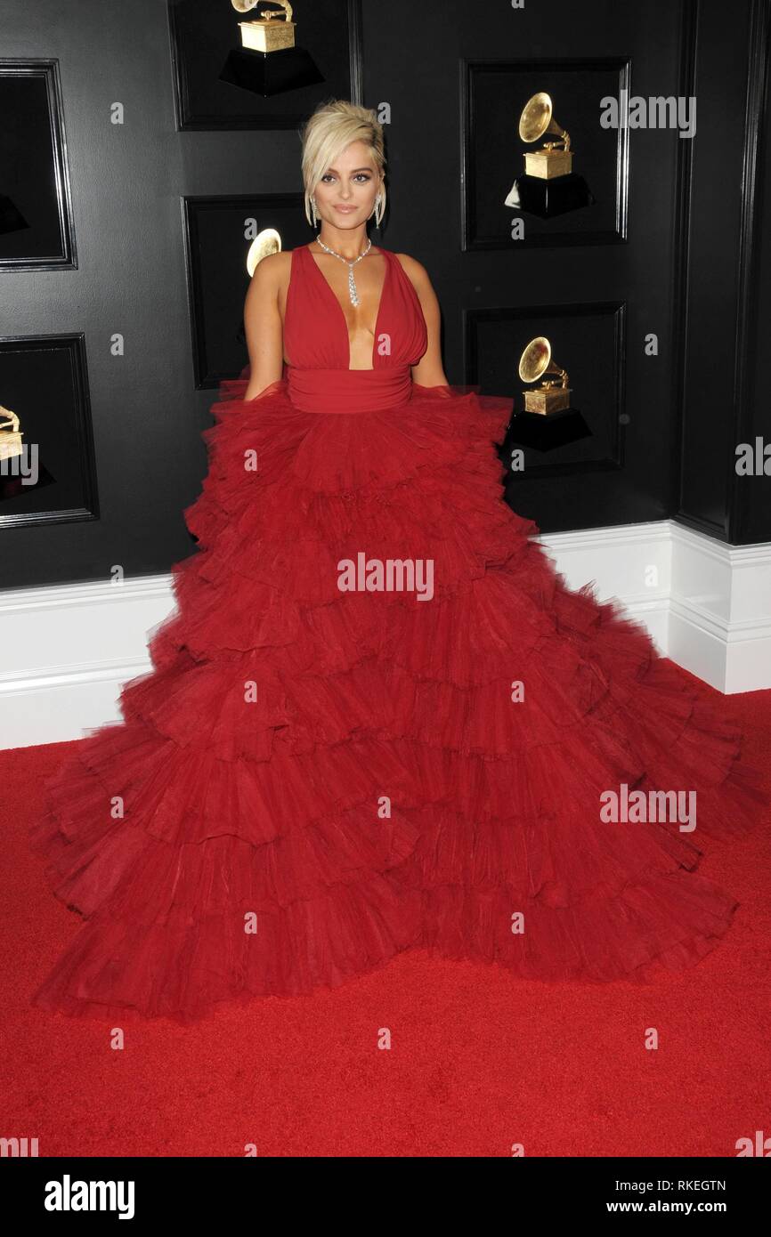 Bebe rexha grammy hi-res stock photography and images - Alamy