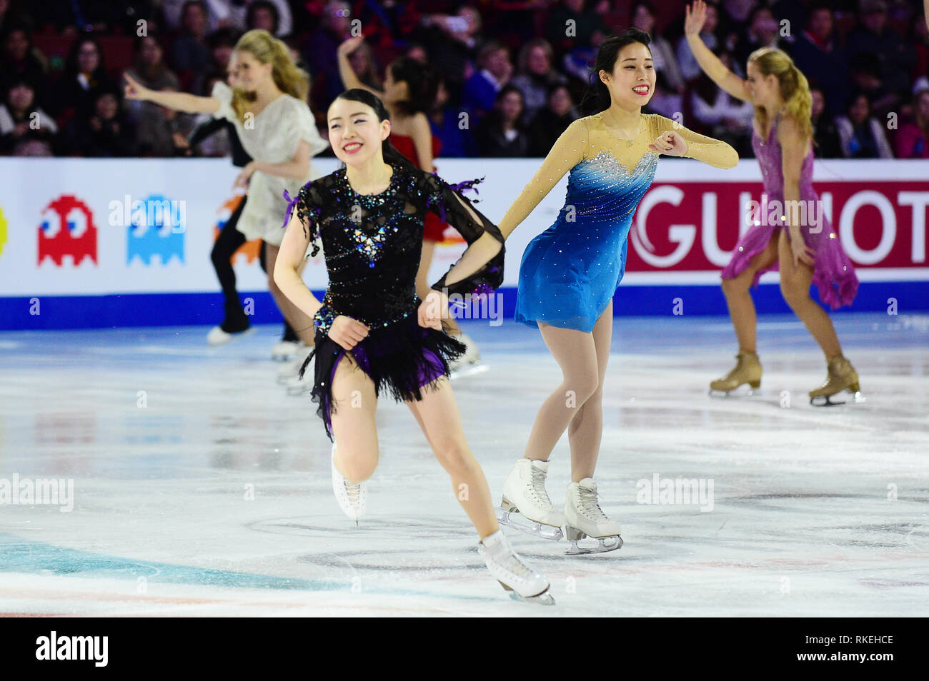 Anaheim Usa 10th Feb 2019 Rika Kihira Jpn Mai Mihara Jpn