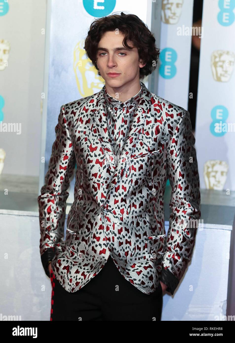 London, UK. 10th Feb, 2019. Timothee Chalamet attends the British ...