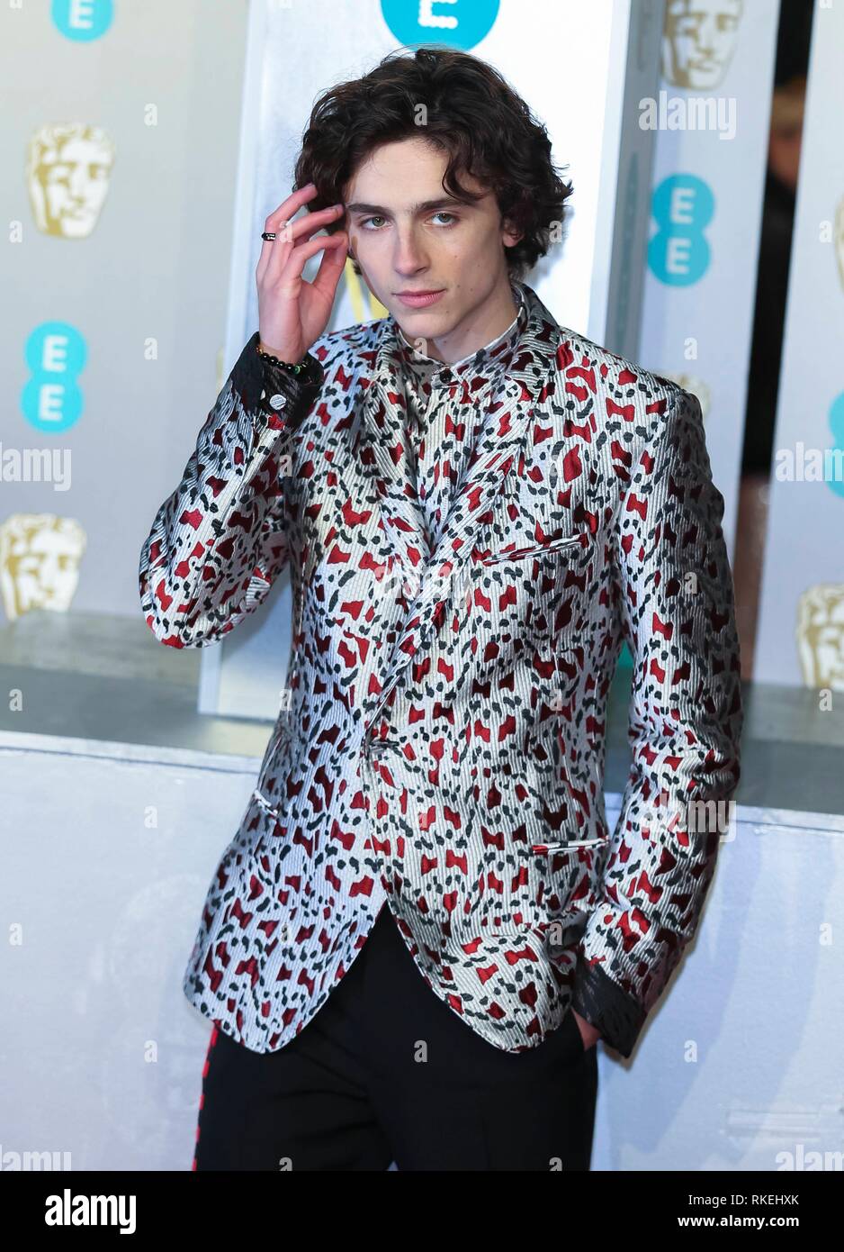 London, UK. 10th Feb, 2019. Timothee Chalamet attends the British ...