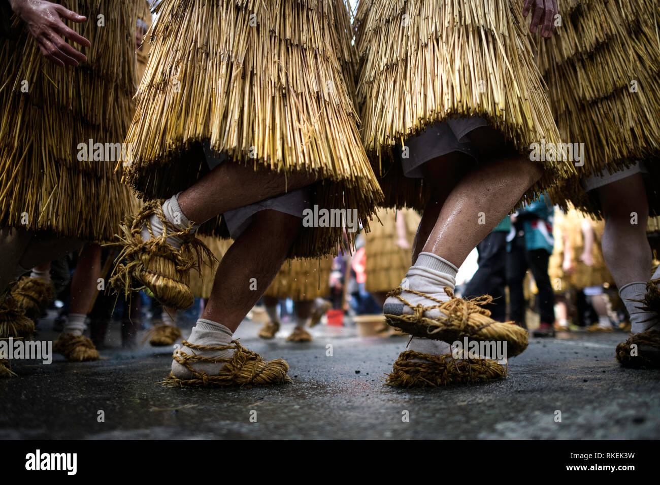 Japanese fire buckets hi-res stock photography and images - Alamy