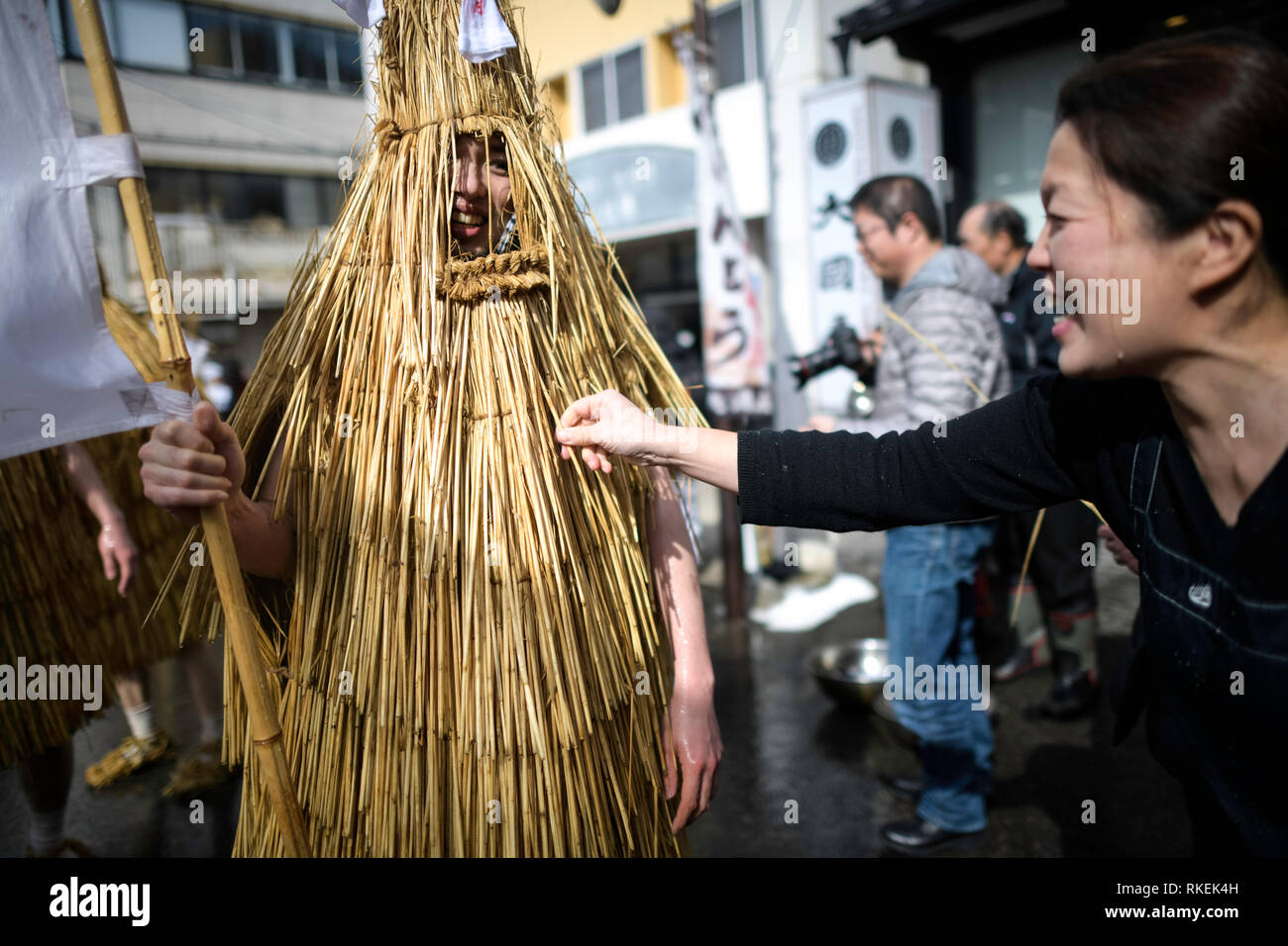 Japanese fire buckets hi-res stock photography and images - Alamy