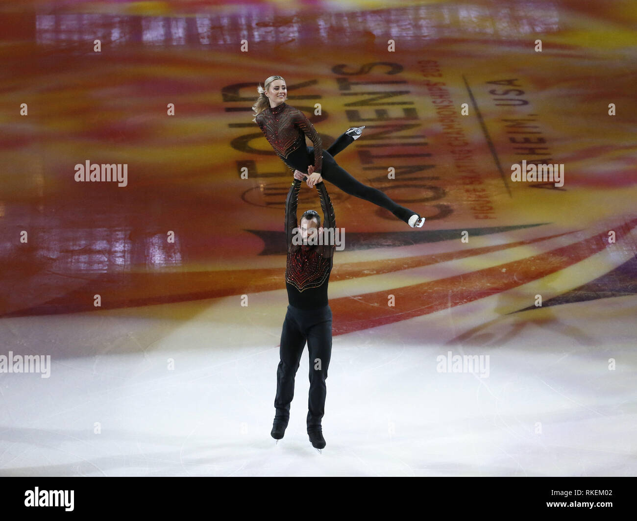 February 10, 2019 - Los Angeles, California, U.S - Ashley Cain and ...